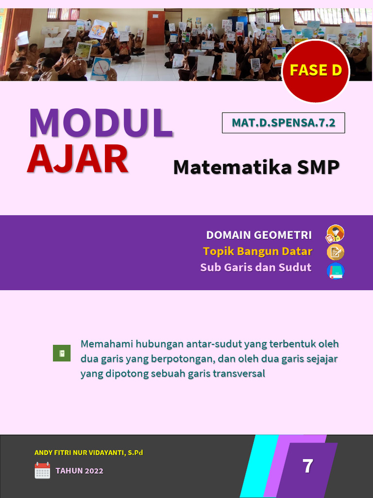 Modul Ajar BANGUN DATAR | PDF