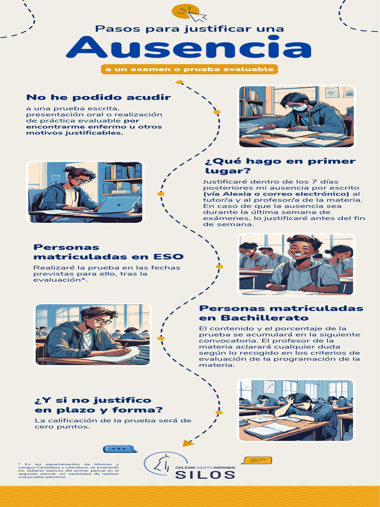 Justificar Ausencia A Examen o Prueba Evaluable | PDF