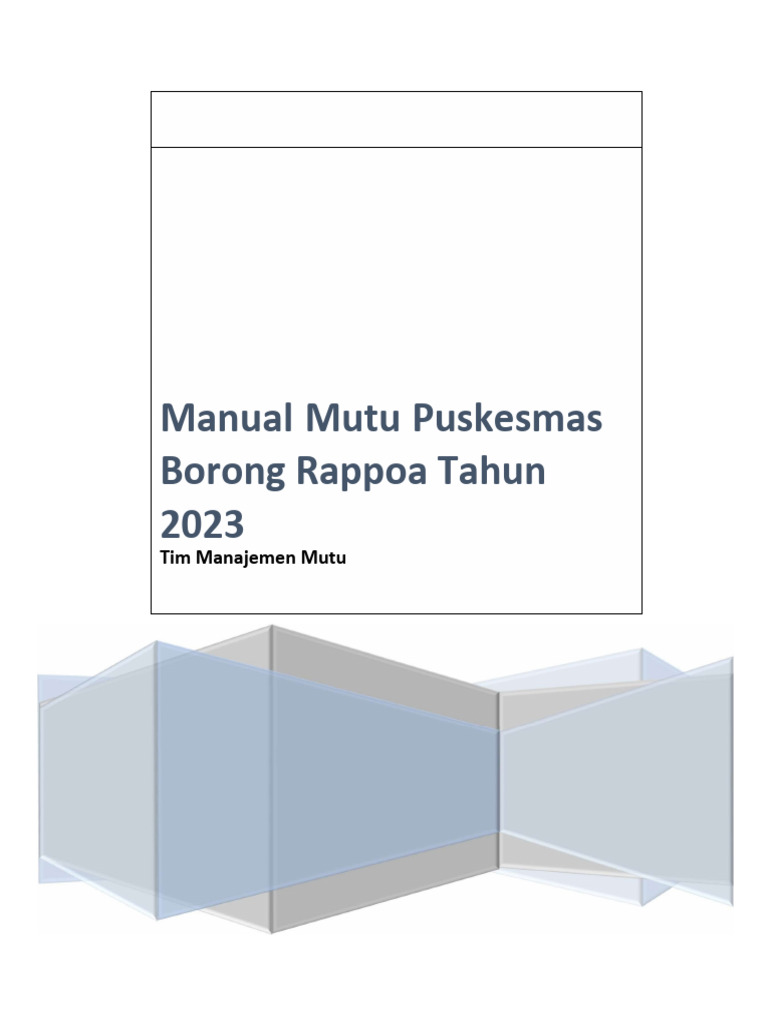 MANUAL MUTU - Baru | PDF