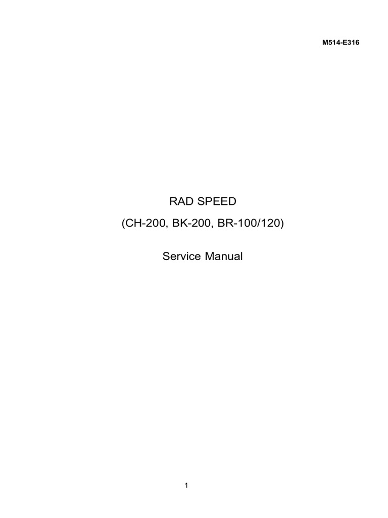 RSPD Service | PDF | Power Supply | Electric Motor