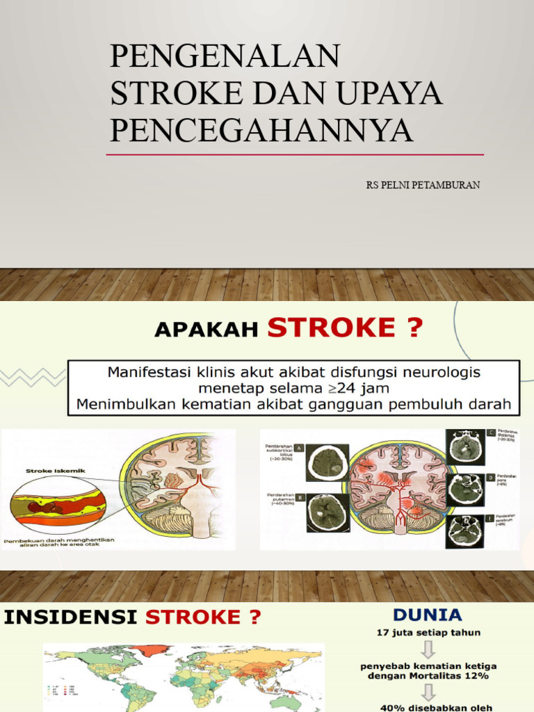 Pencegahan dan Penanganan Stroke | PDF