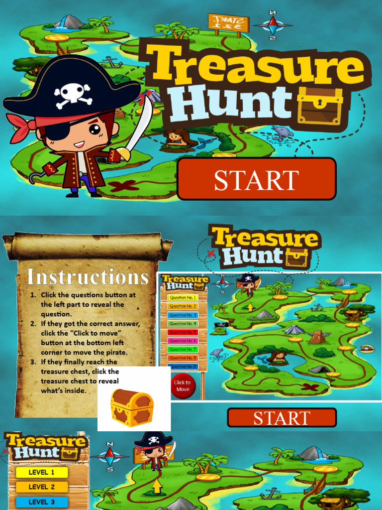 Treasure Hunting Powerpoint Template | PDF | Foods | Cuisine
