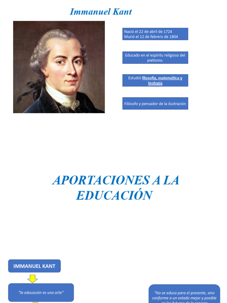 Filosofo Kant | PDF | Immanuel Kant