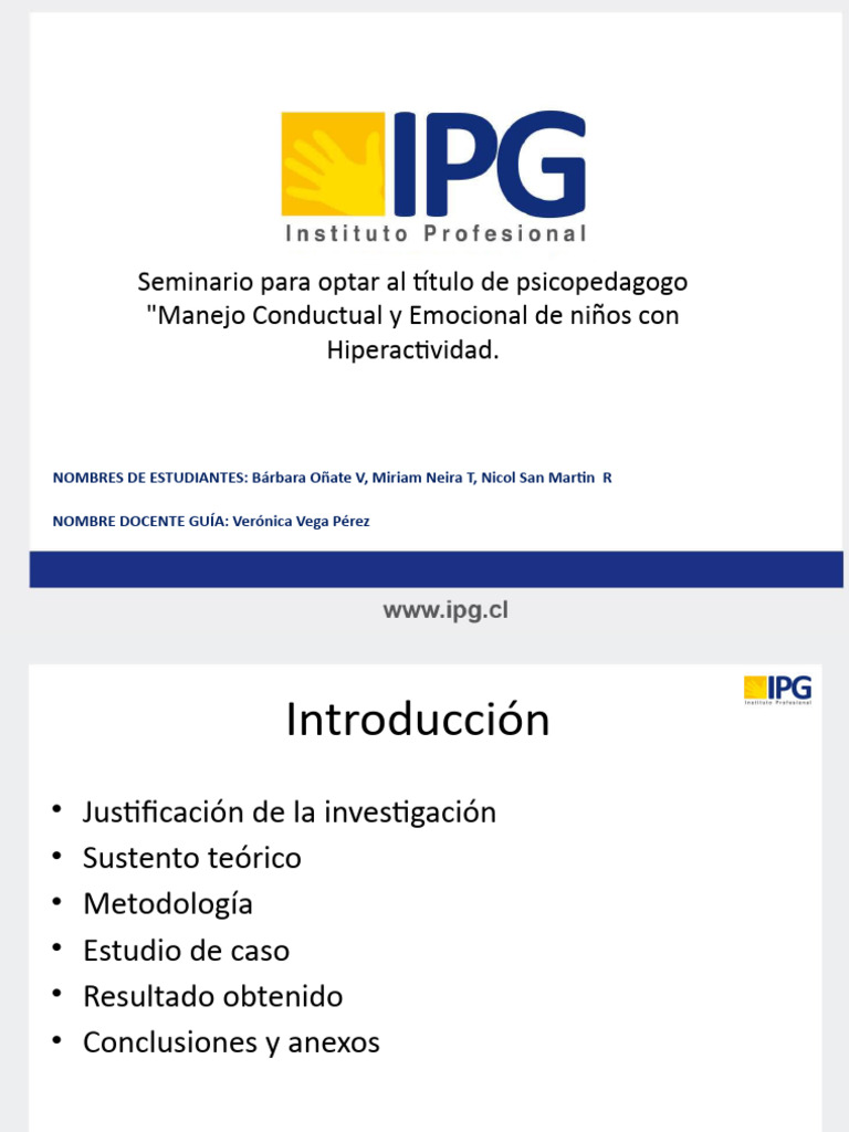 Examen Proyecto de Titulo Psicop-4 Miriam Neira, Barbara Oñate, Nico ...