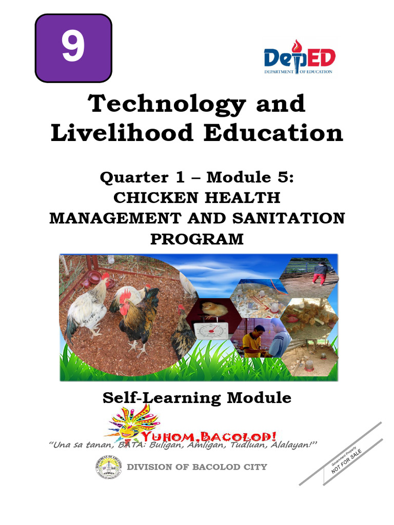 TLE 9 Organic Agri Q1 M5 | PDF | Vaccines | Hygiene