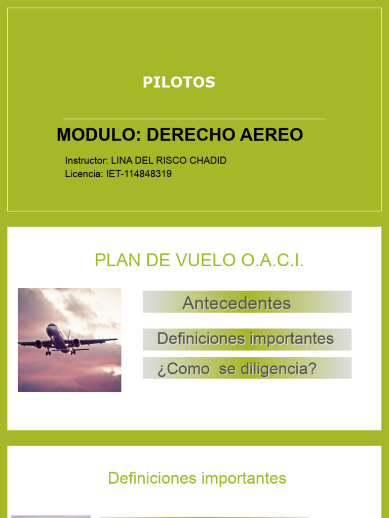 12 Plan de Vuelo | PDF