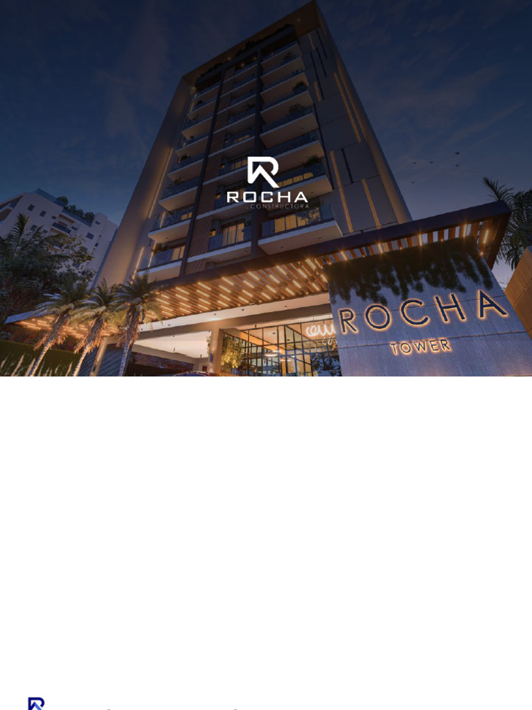 Presentación Rocha Tower - Const. Rocha | PDF | Ejercicio físico