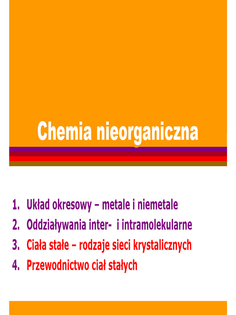 Wyklad21 Nieorg Intra2 | PDF