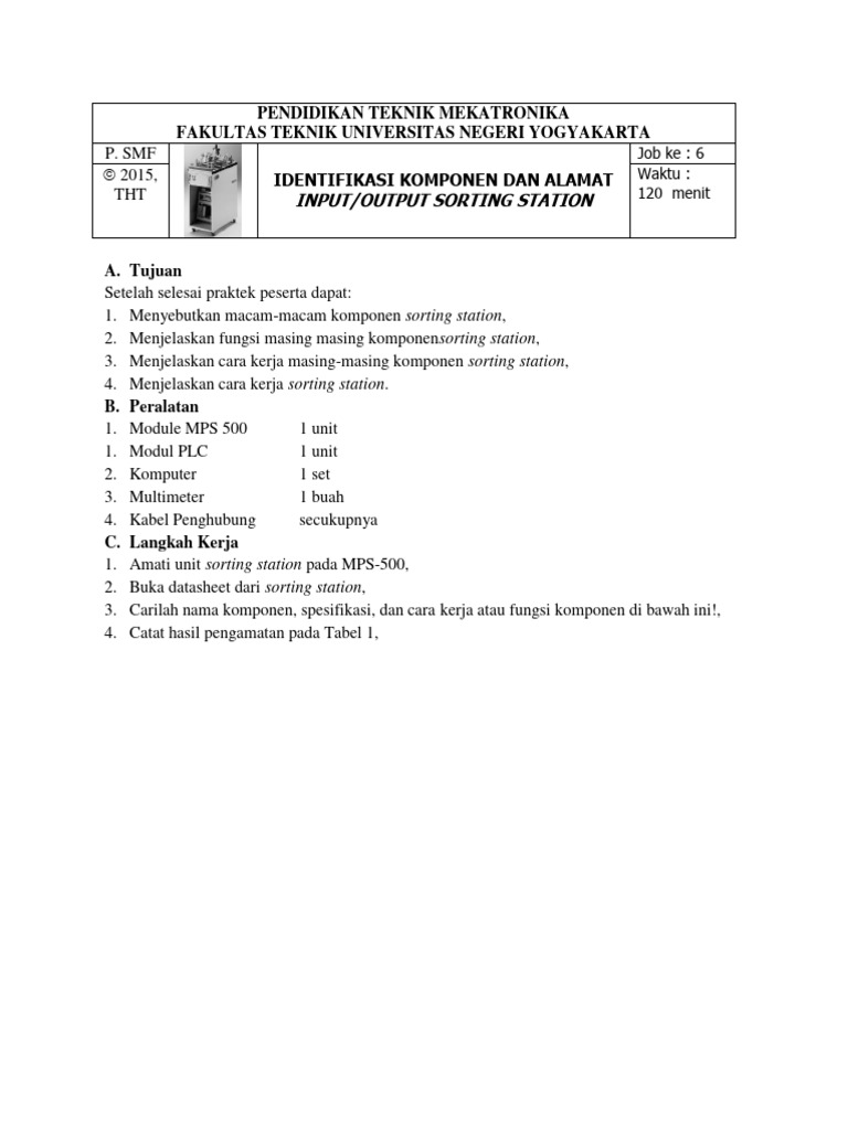 Pendidikan Teknik Mekatronika Fakultas Teknik Universitas Negeri ...