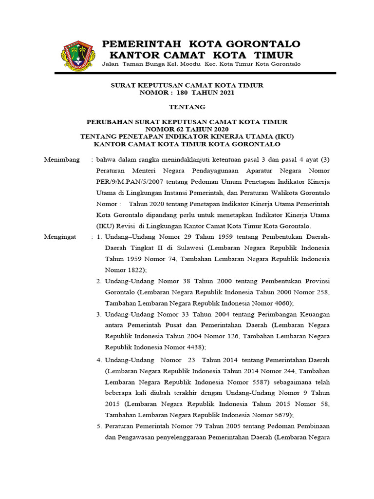 Iku Revisi 2021 | PDF | Bisnis | Pengelolaan Keuangan & Uang