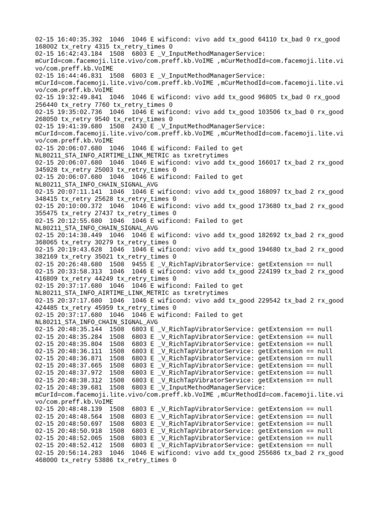 Log | PDF | Home & Garden | Computers