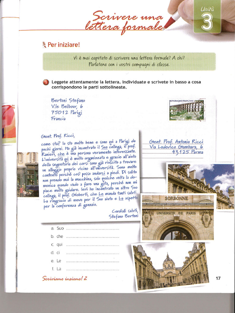 Lettera Formale | PDF