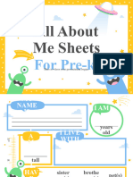 All About Me Poem Template | PDF