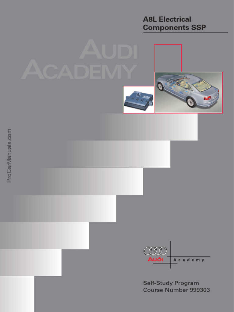 SSP 999303 Audi A8l Electrical | PDF | Electrical Connector | Code