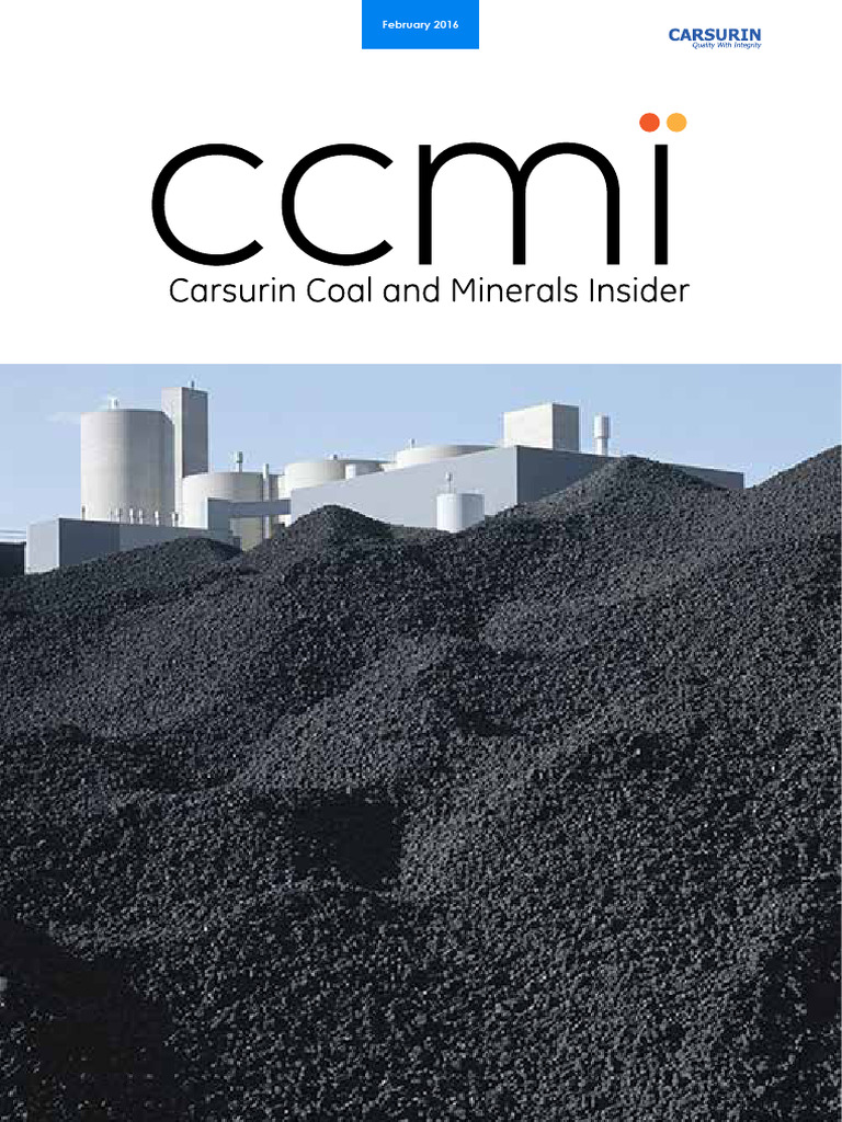 Ccmi 201602 | Download Free PDF | Coal | Indonesia