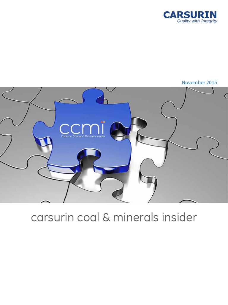 Ccmi 201511 | PDF | Coal | Indonesia