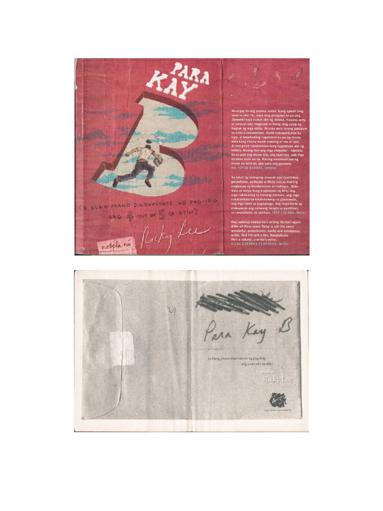 Para Kay B Ni Ricky Lee | PDF