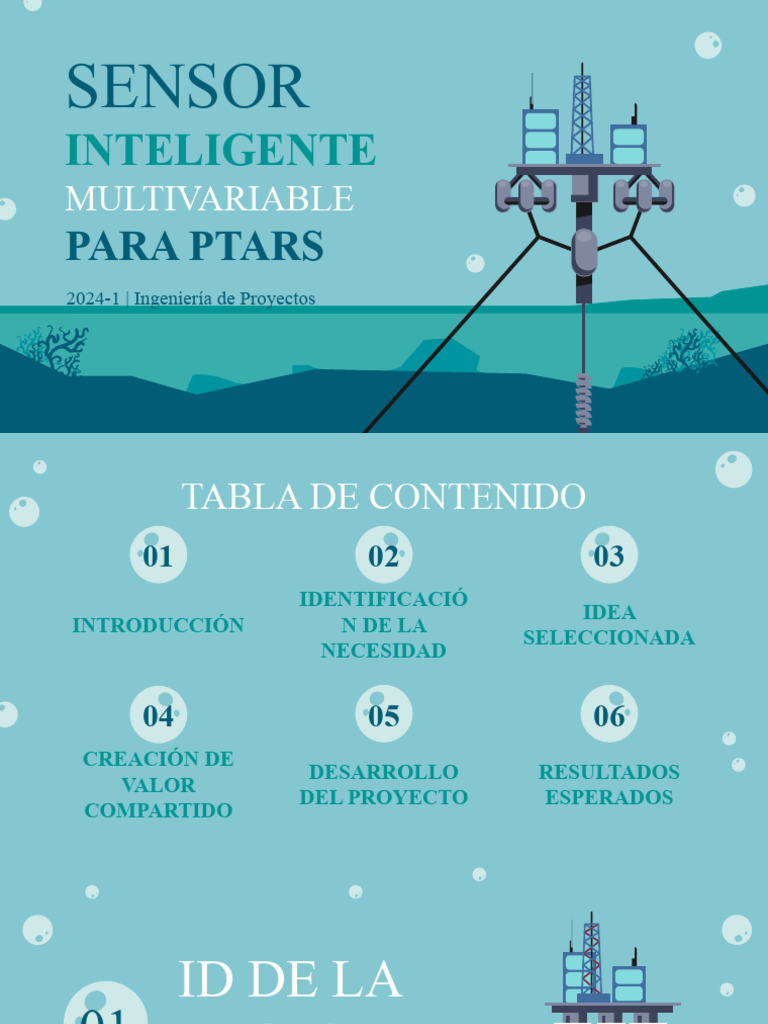 Proyecto Sensor Multivariado para PTAR | PDF | Agua | Sustentabilidad