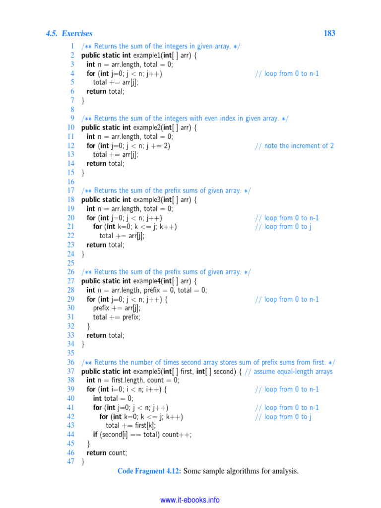 Data Structures And Algorithms In Java 6th Edition 201 270 Pdf Algorithms Computer Programming 2227