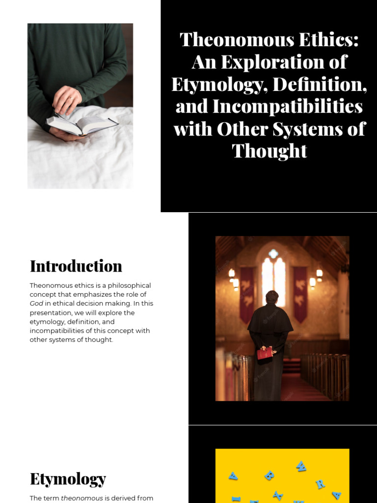 Wepik Theonomous Ethics An Exploration of Etymology Definition and ...