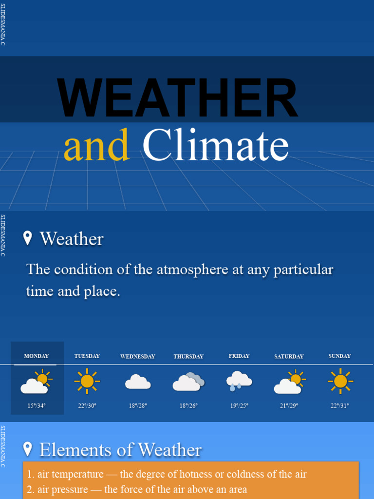 Climate and Weather | PDF | Atmosphere Of Earth | Meteorology