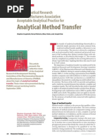 1224 Transfer of Analytical Procedures | PDF | Sampling (Statistics) | Statistics