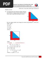 Soal Olimpiade Matematika SMP | PDF | Metode & Bahan Ajar