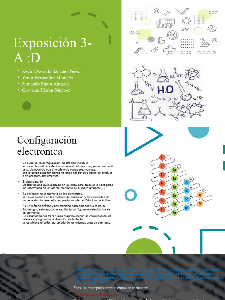 Presentación Del Grupo Mas Perron (Us) | PDF | Importar | Átomos