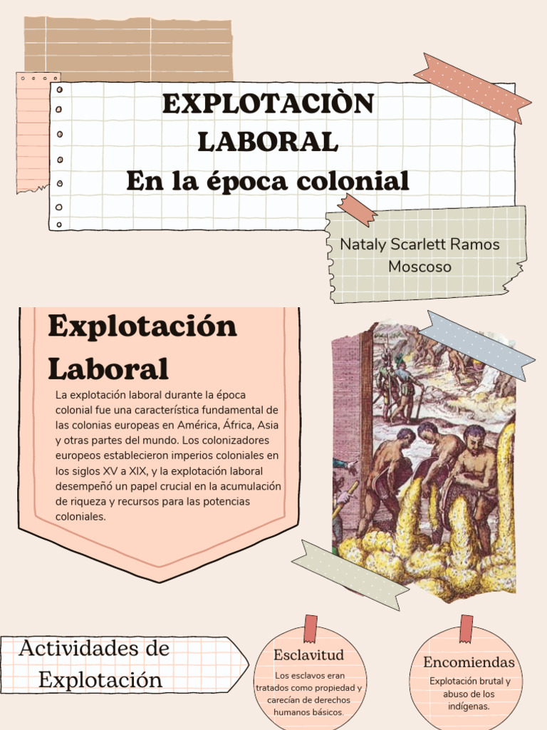 Explotaciòn Laboral en La Época Colonial | Descargar gratis PDF ...