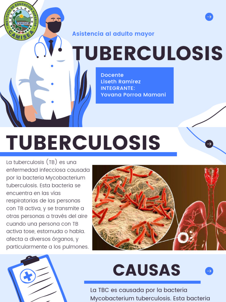 Exposicion TBC | PDF | Tuberculosis | Epidemiología