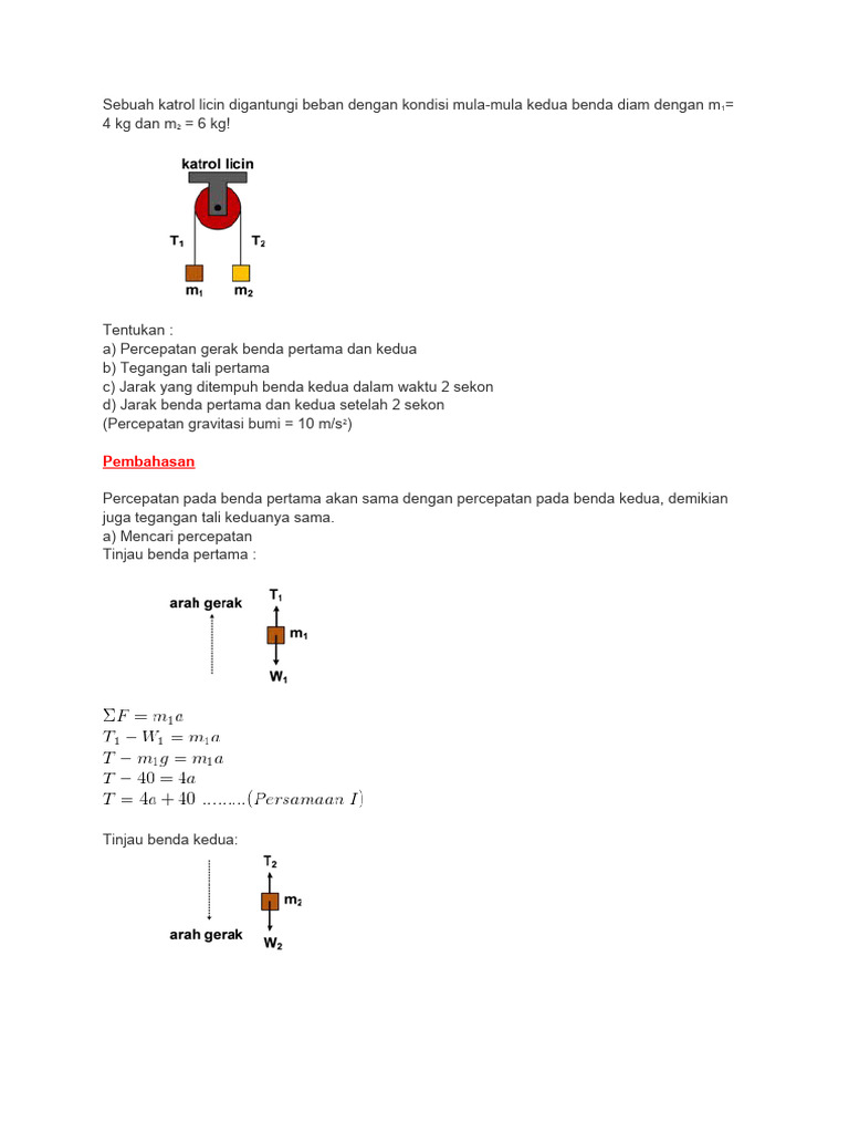 Dinamika Gerak | PDF