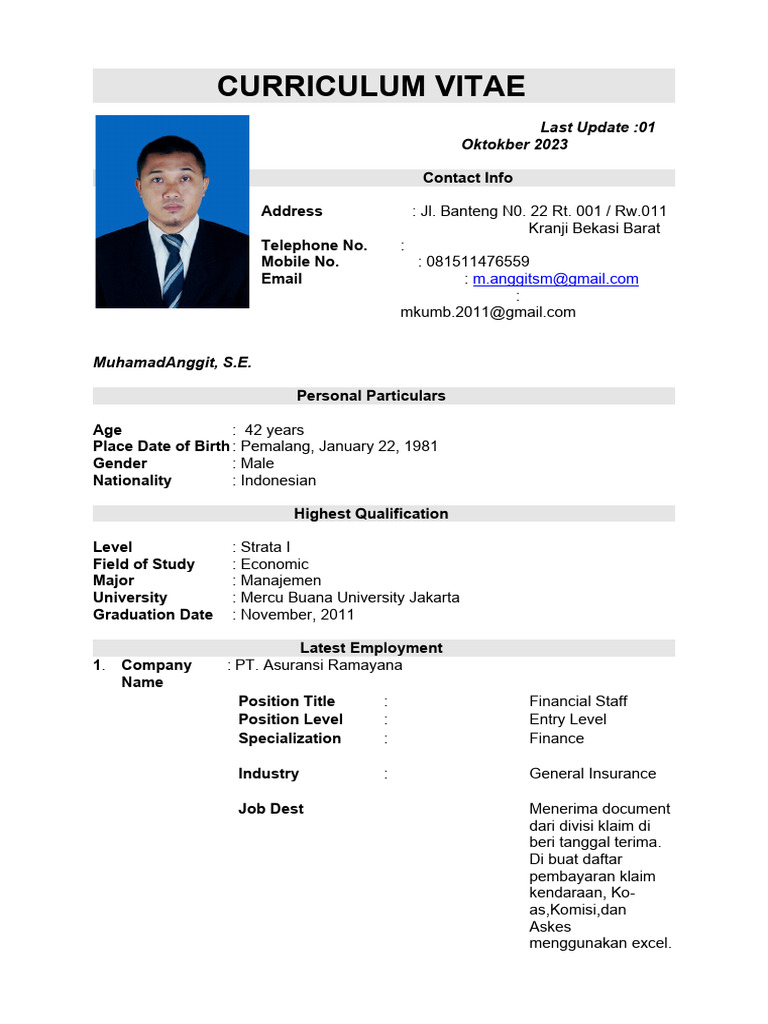 Curriculum Vitae 2019 New2 | PDF