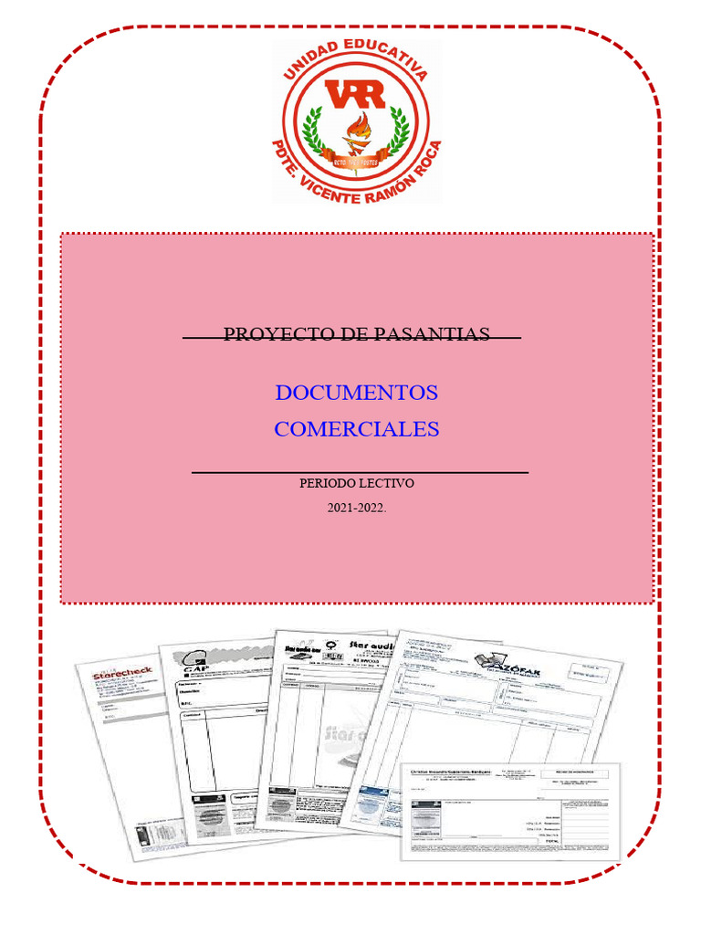 Proyecto Documentos Comerciales | PDF | Contabilidad | Pagos
