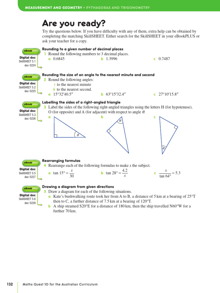Pythagoras 2D and 3D | PDF | Triangle | Trigonometry