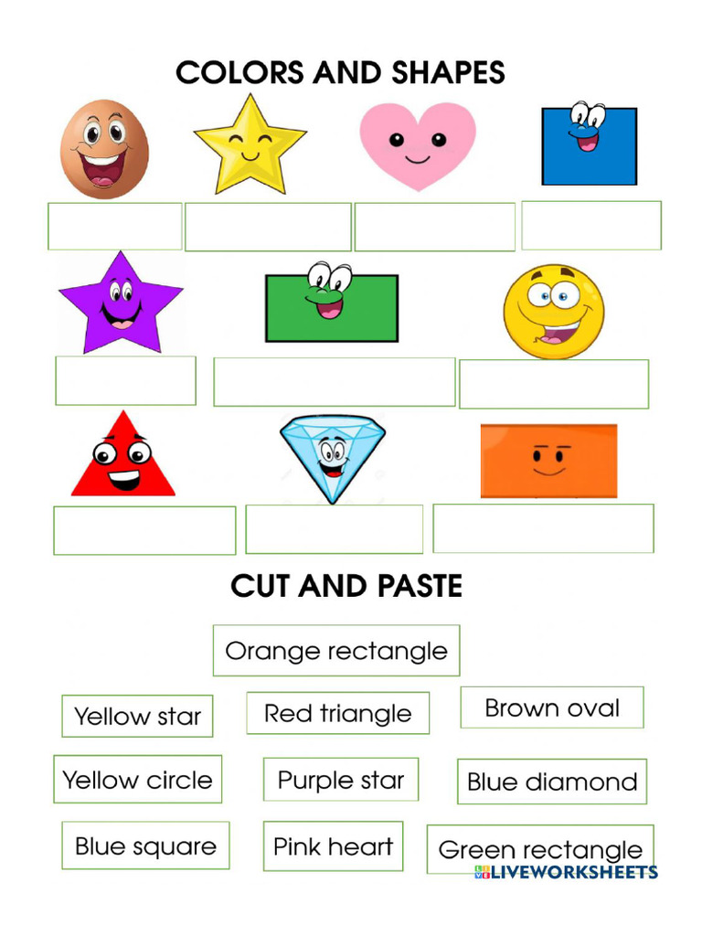 Coloring Shapes | PDF