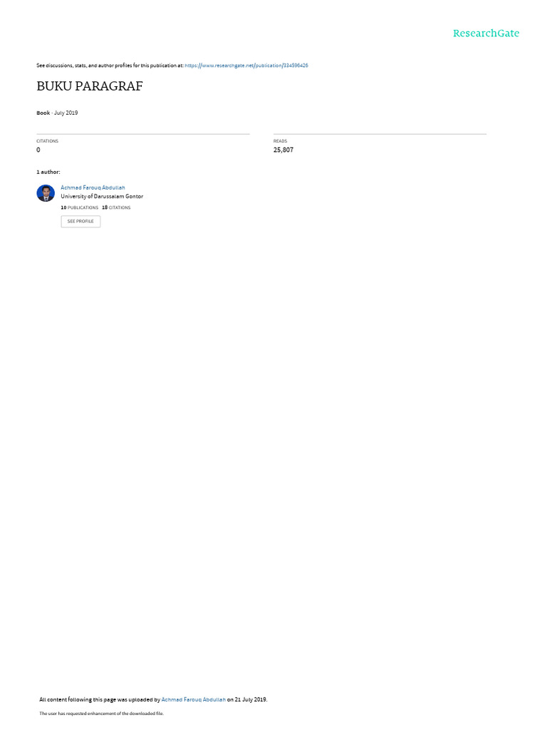 Buku para Graf 2 | PDF | Karier & Perkembangan | Seni