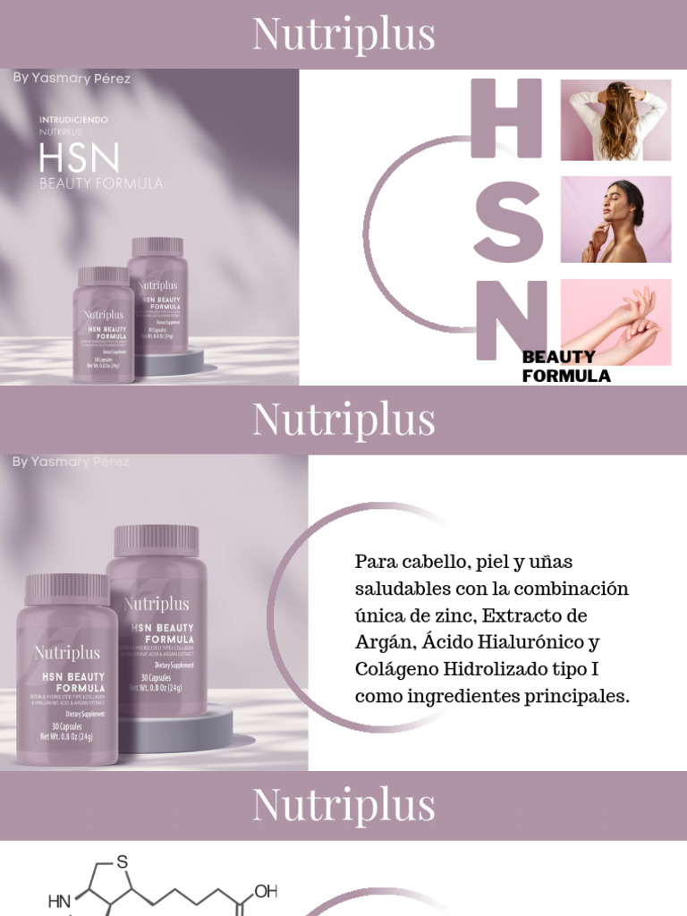 HSN Nutriplus | PDF | Piel | Pelo
