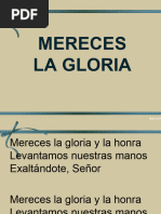 Mereces La Gloria (Letra) | PDF