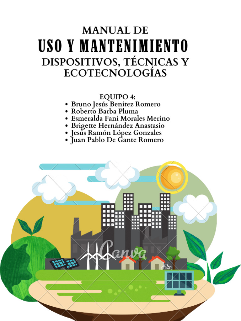 MANUAL | PDF | Residuos | Fotovoltaica