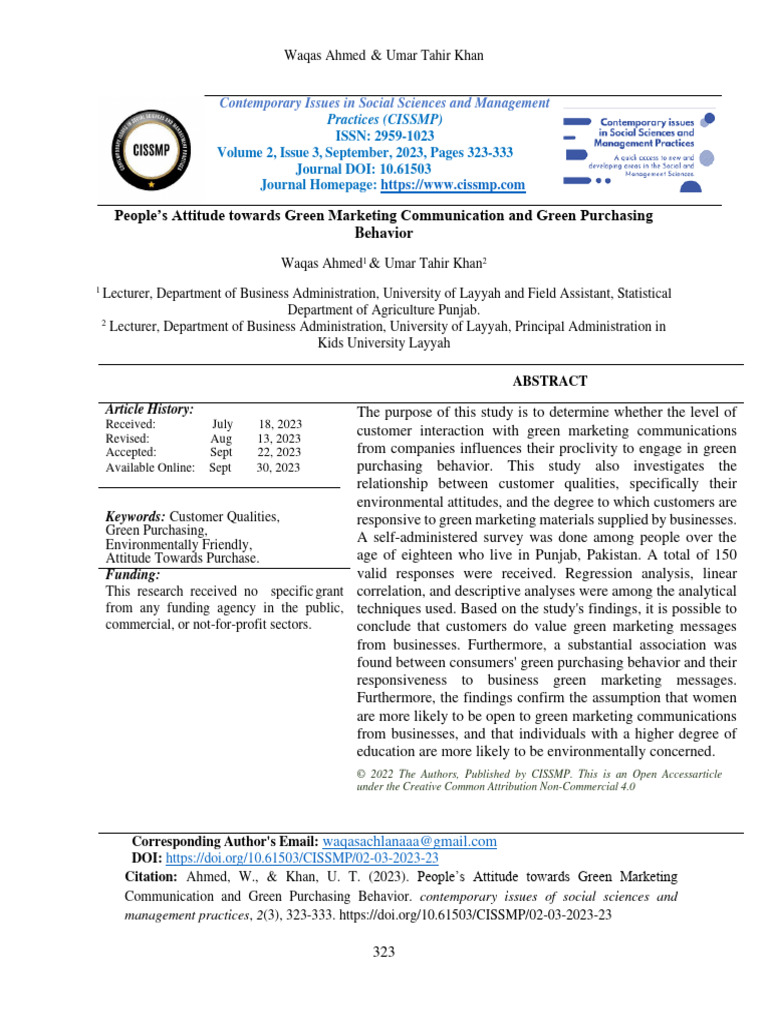 23th ARTICLE CISMP | PDF | Marketing | Marketing Communications