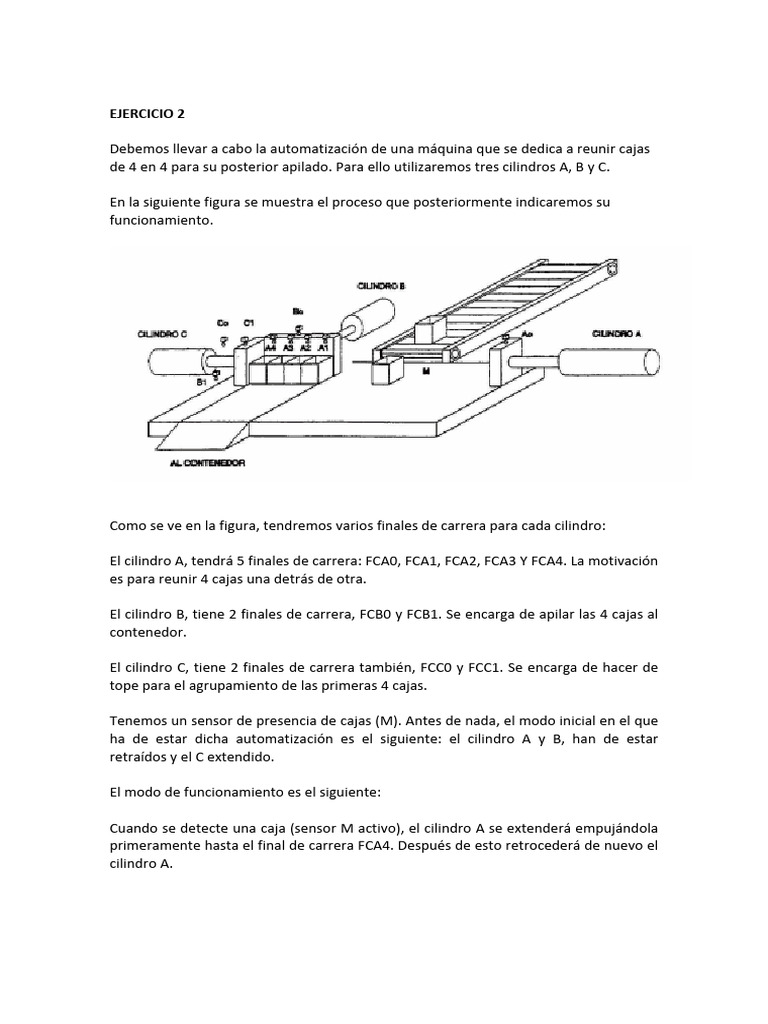 Grafcet Ejercicio - 2 | PDF | Informática | Ciencias de la Computación