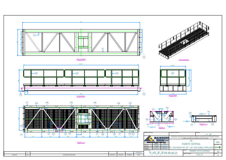 Plano Puente Liqui | PDF