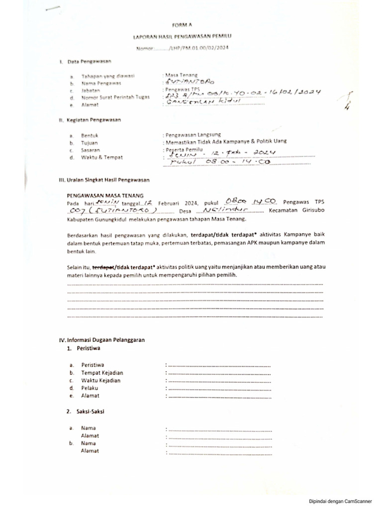 2 Masa Tenang | PDF