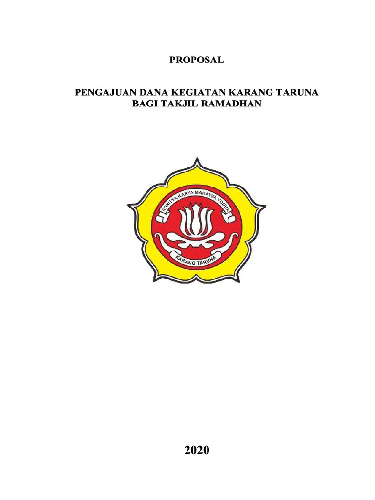 PDF Proposal Bagi Takjil - Compress | PDF