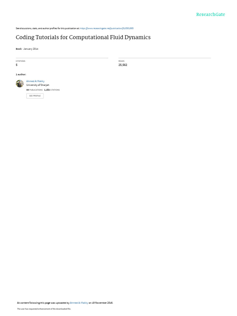Cfdebook v4 | PDF | Computational Fluid Dynamics | Fluid Dynamics