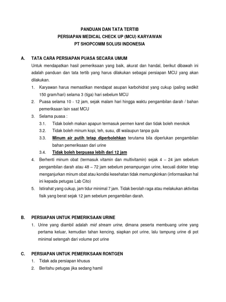 Panduan Dan Tata Tertib Mcu | PDF Panduan Dan Tata Tertib Mcu | PDF