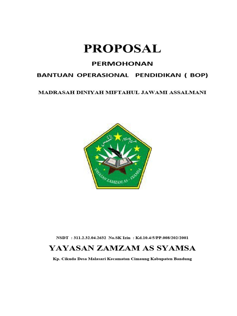 Contoh Proposal | PDF