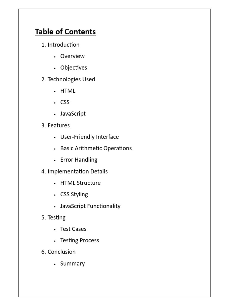 Simple Calculator Project | PDF | World Wide Web | Internet & Web