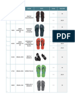 CROCS Tabela Conversao Medidas | PDF