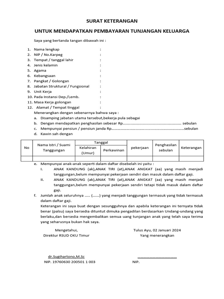Form KP4 2024 | PDF | Hukum